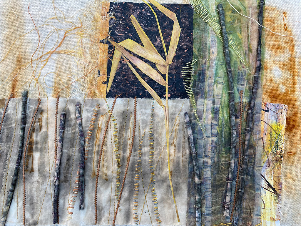 Artwork by Shan Press – EDGE textile artists Scotland