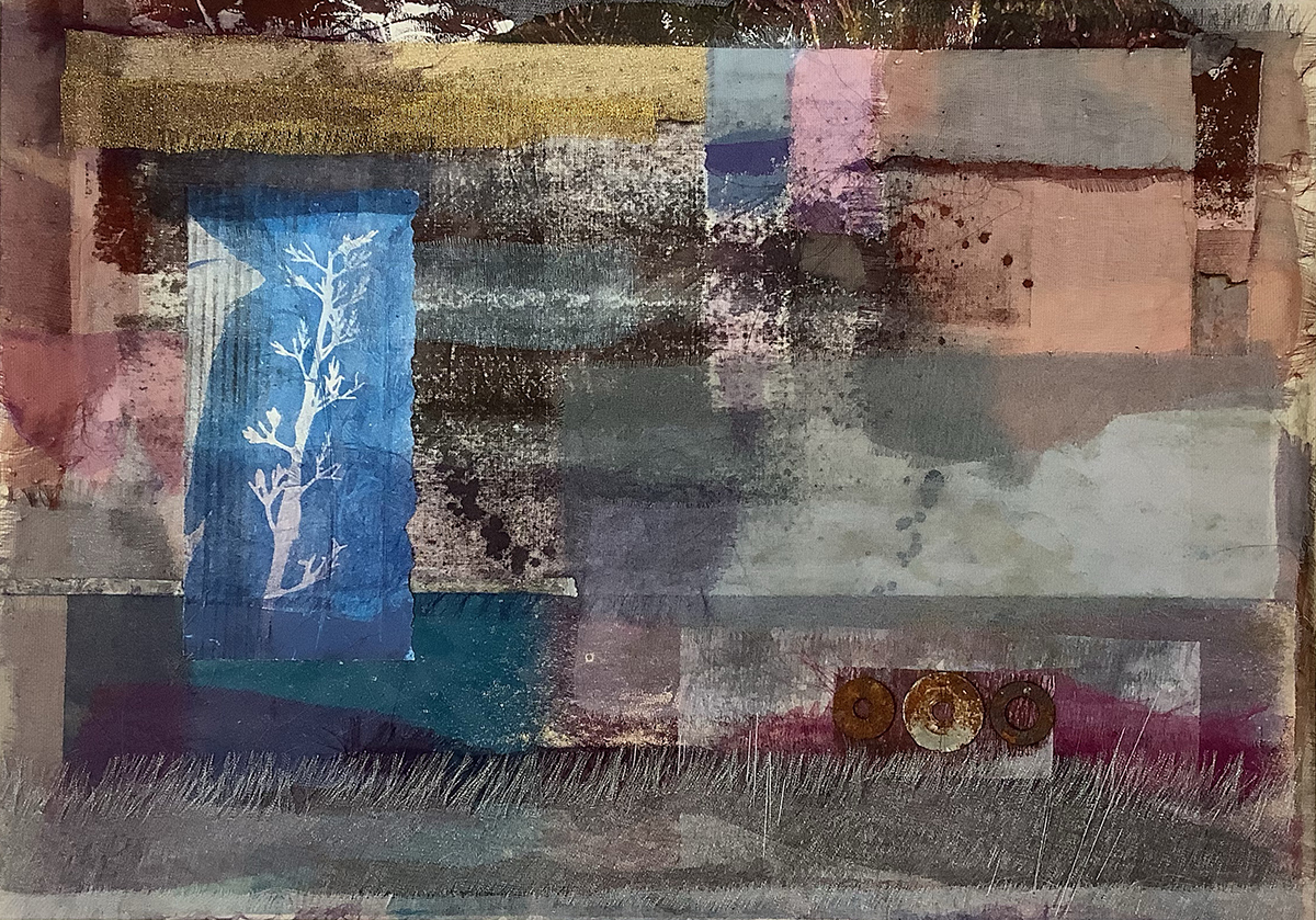 ‘Landmarks’ by Elaine Fraser – EDGE textile artists Scotland