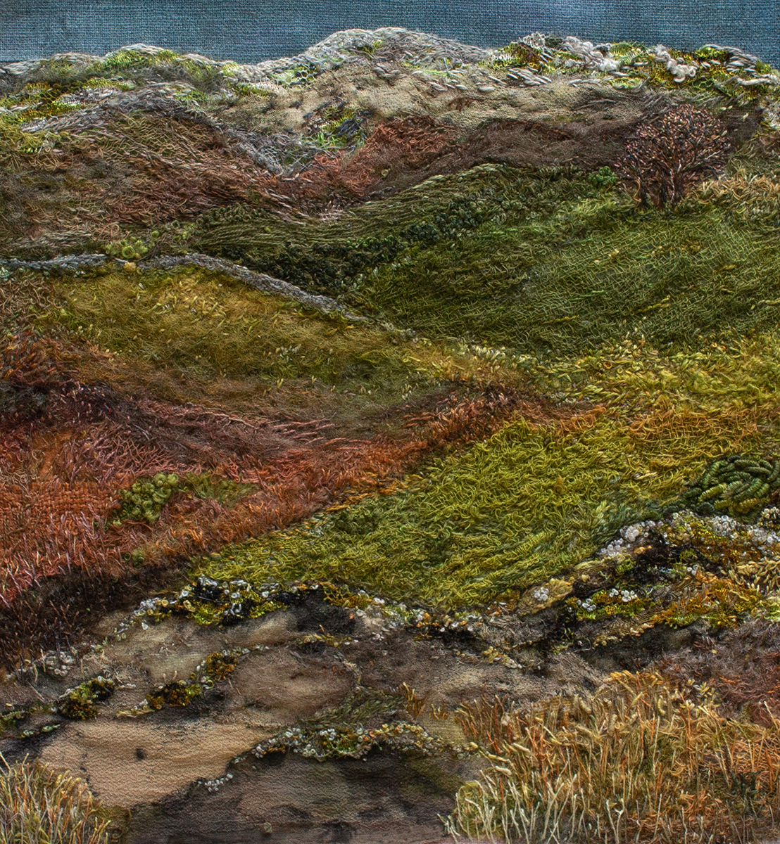 ‘Killin, by Loch Tay’ by Heidi Ingram – EDGE textile artists Scotland